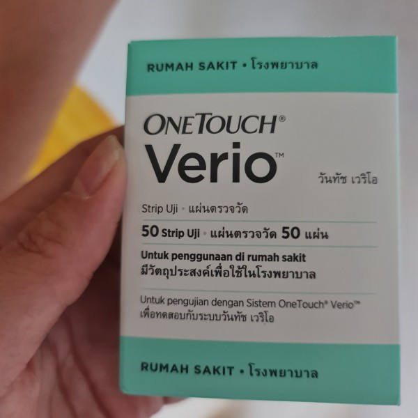 Jual OneTouch Verio / One Touch Verio 50 Test Strips | Shopee Indonesia