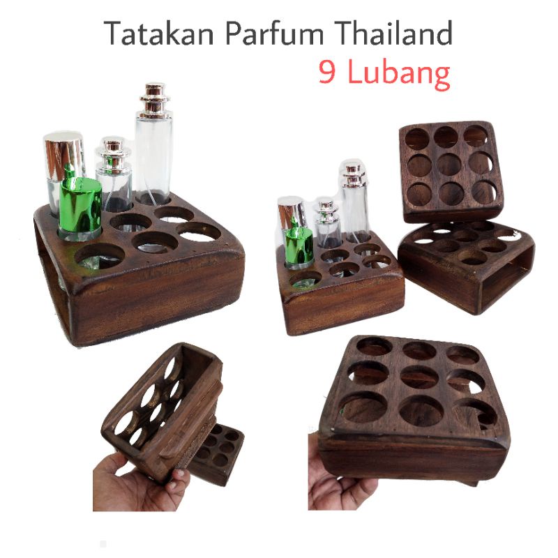 Jual Tatakan Parfum Thailand 20-30-35-50ml ( 9 Lubang ) | Shopee Indonesia