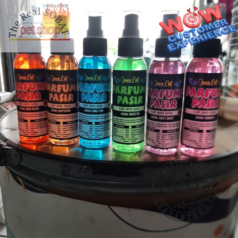 Jual Java Cat Parfum 50 ml | Parfum Pasir Kucing 50 ml | Shopee Indonesia