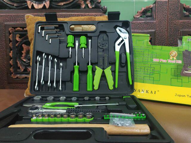 Kenmaster Tool Kit / Toolkit 100pcs Alat Tukang | Shopee Indonesia