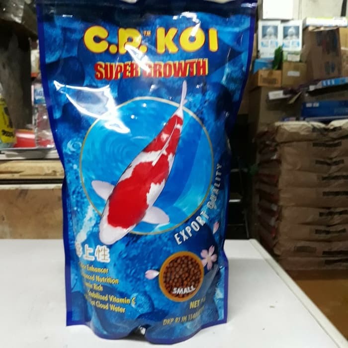 CP KOI SUPER GROWTH SIZE MEDIUM 1 KG MAKANAN IKAN KOI | Shopee Indonesia