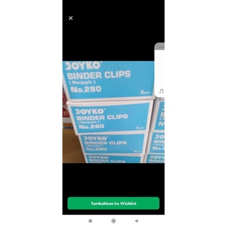 Jual binder clip no 280 joyko | Shopee Indonesia