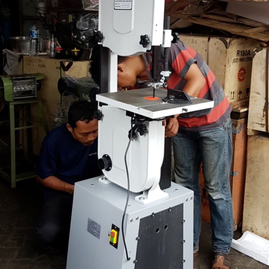 Jual Mesin Band Saw Westco 14" Gergaji Kayu MJ 3435 Bandsaw Machine ...