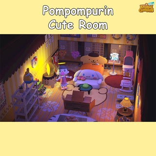 Jual Pompompurin Cute Room Design ACNH Animal Crossing | Shopee Indonesia