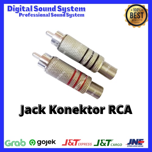 Jual Jack RCA Import - Jack Audio - Jack Konektor RCA Premium 3 Strip ...