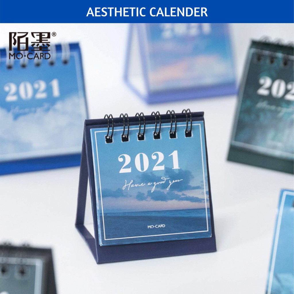 Jual Mini Kalender Aesthetic Terbaru Calender Meja Kalender Cantik ...