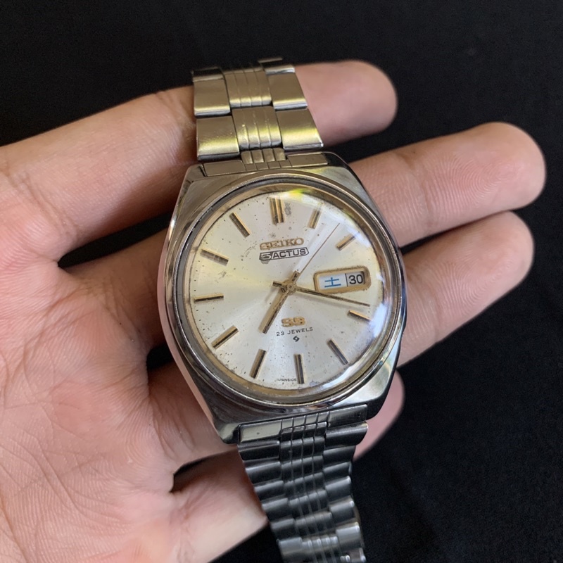 Jual Seiko 5 Actus Automatic 6106 C JDM 23 jewels | Shopee Indonesia