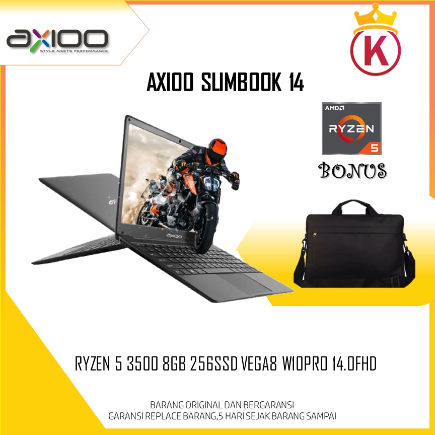Jual AXIOO LAPTOP GARANSI ORIGINAL RYZEN 5 FREE TAS & MOUSE | Shopee ...