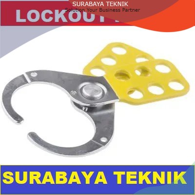 Jual LOTO MASTER LOCK 424 Lockout Hasps Yellow | Shopee Indonesia