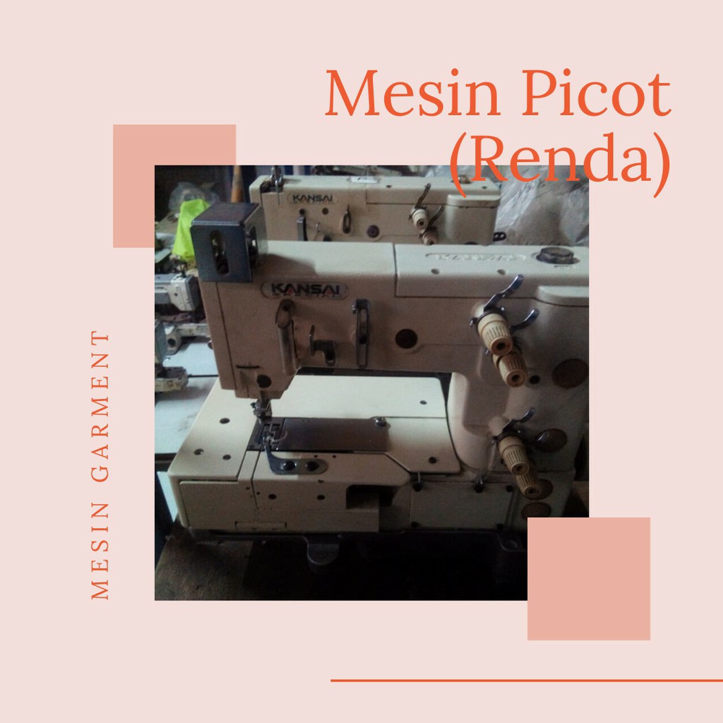 Jual Mesin Jahit Jepang Picot (Renda) - Second Garment | Shopee Indonesia