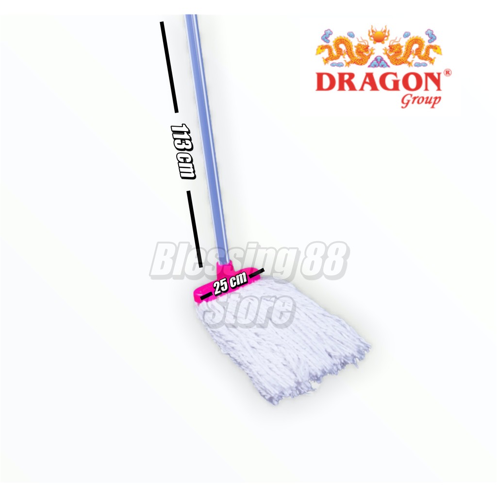Jual Pel Lantai Dragon 15 Sumbu / Mop Pel Dragon Ukuran Standard / Alat ...
