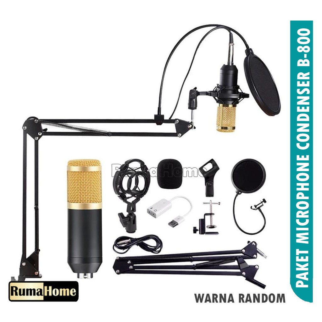 Jual PAKET KOMPLIT BM800 ORIGINAL Full Paket recording Microphone ... Jual PAKET KOMPLIT BM800 ORIGINAL Full Paket recording Microphone ...