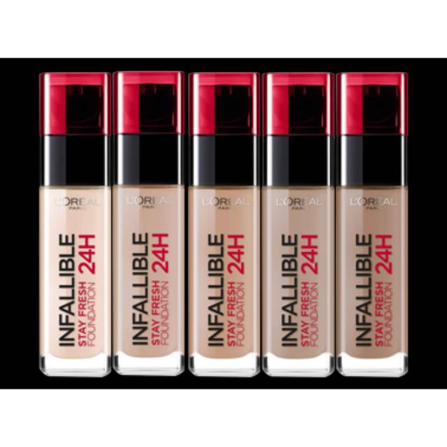 Jual Loreal Infallible Liquid Foundation 24 Hours 30ml | Shopee Indonesia