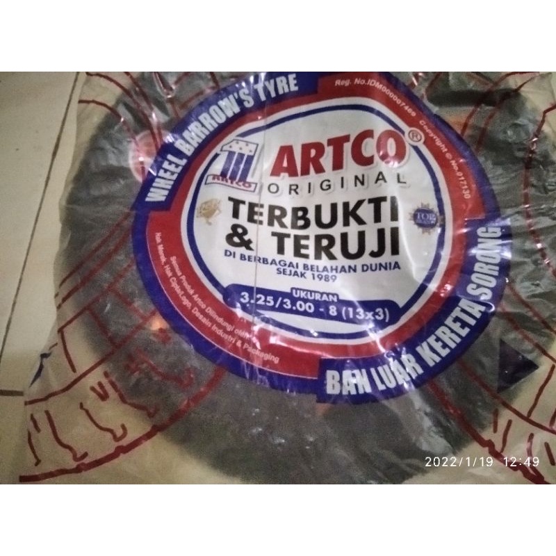 Jual BAN LUAR ARTCO / BAN LUAR GEROBAK PASIR DORONG / BAN LUAR GEROBAK ...