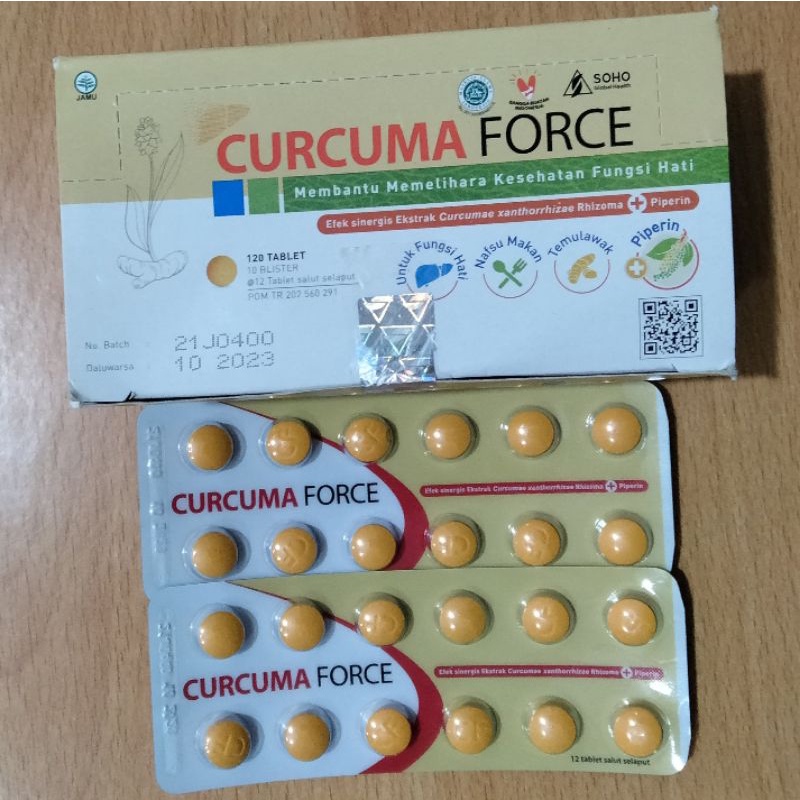 Jual Curcuma FORCE TABLET | Shopee Indonesia