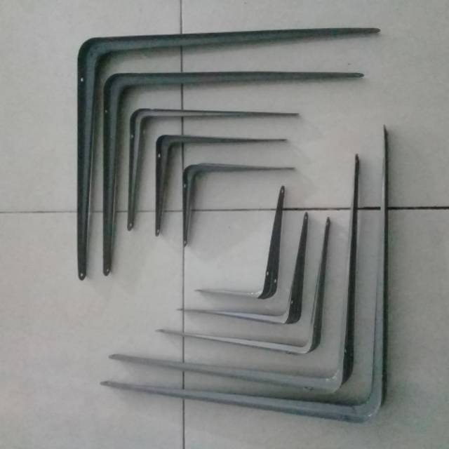 Jual Besi Siku Rak /Siku Penyangga Rak berbagai ukuran | Shopee Indonesia