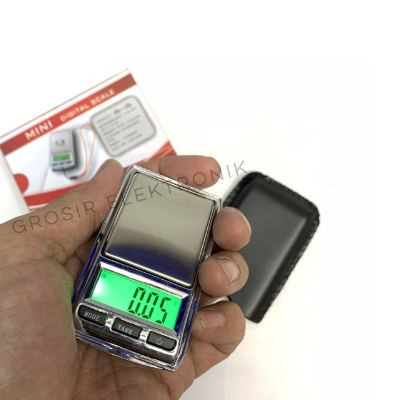 Jual Timbangan Emas Mini Digital Pocket Scale 200gr Akurasi 0,01gr ...