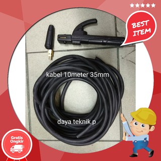 Jual Jual Kabel Las Set 10M - Stang Las Set - Kabel Mesin Las 10Mm 35Mm ...