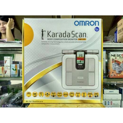 Jual Karada Scan Omron HBF 375 / Timbangan Kadar Lemak | Shopee Indonesia