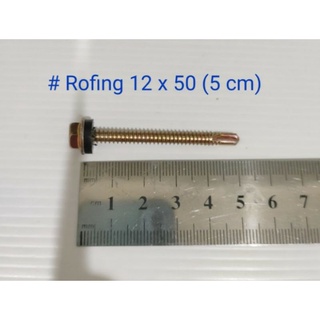 Jual skrup rofing kuning 12x50-baut atap-baut rofing kuning 5cm | Shopee Indonesia