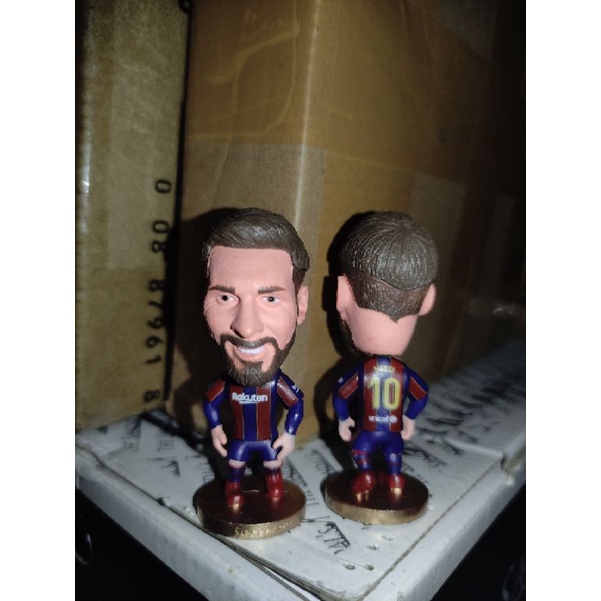 Jual Lionel Messi - Barcelona 2021 - Soccerwe Kodoto Action Figure Miniatur | Shopee Indonesia