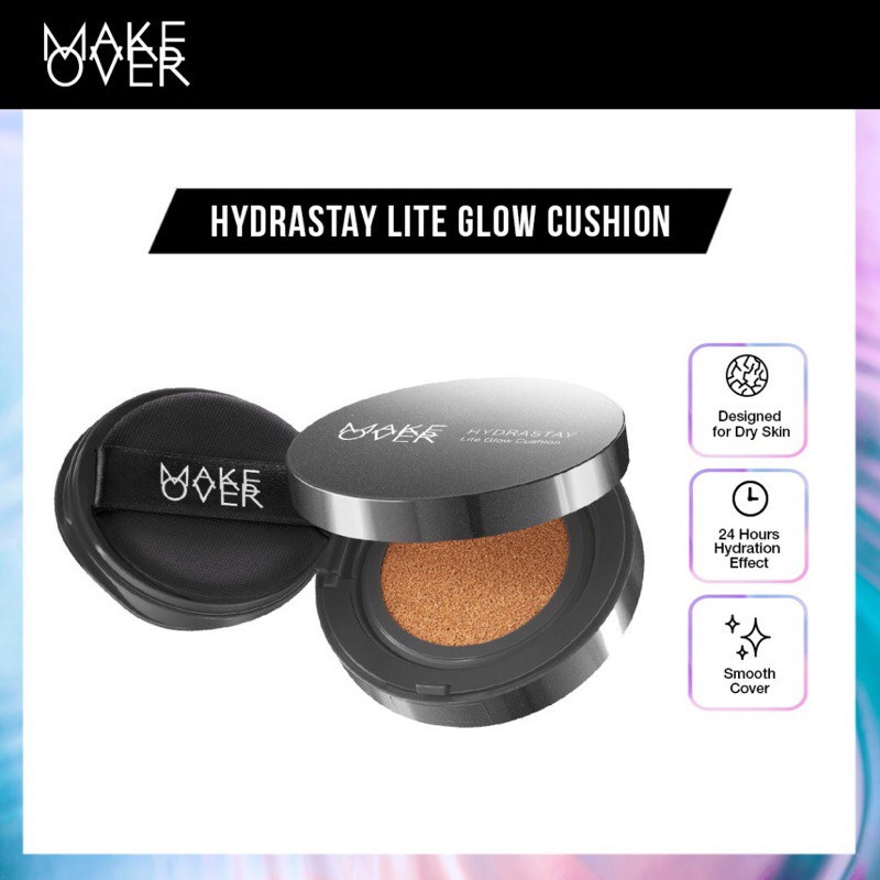 Jual MAKE OVER HYDRASTAY LITE GLOW CUSHION | Shopee Indonesia