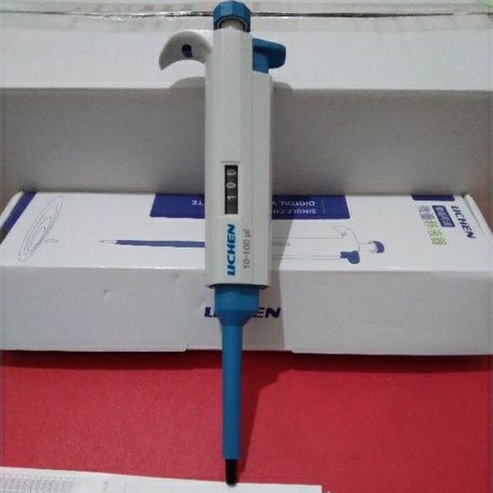 Jual Mikropipet 2-20 uL. Digital Micropipette 2-20 uL. Adjustable ...