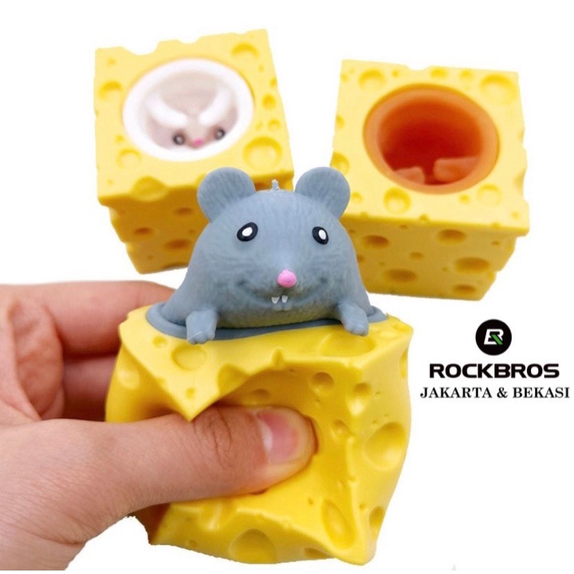 Jual Squishy Tikus Rat Tupai Squirrel Splat Fidget Toy Pop It ADHD ...