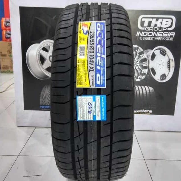 Jual Ban Mobil Toyota Harrier Accelera Iota ST68 235 55 R18 Ban Ring 18 ...