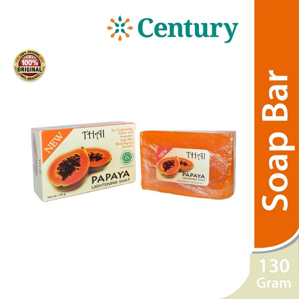 Jual Thai Bar Soap Papaya Brightening 130g / Sabun / Sabun Batang ...