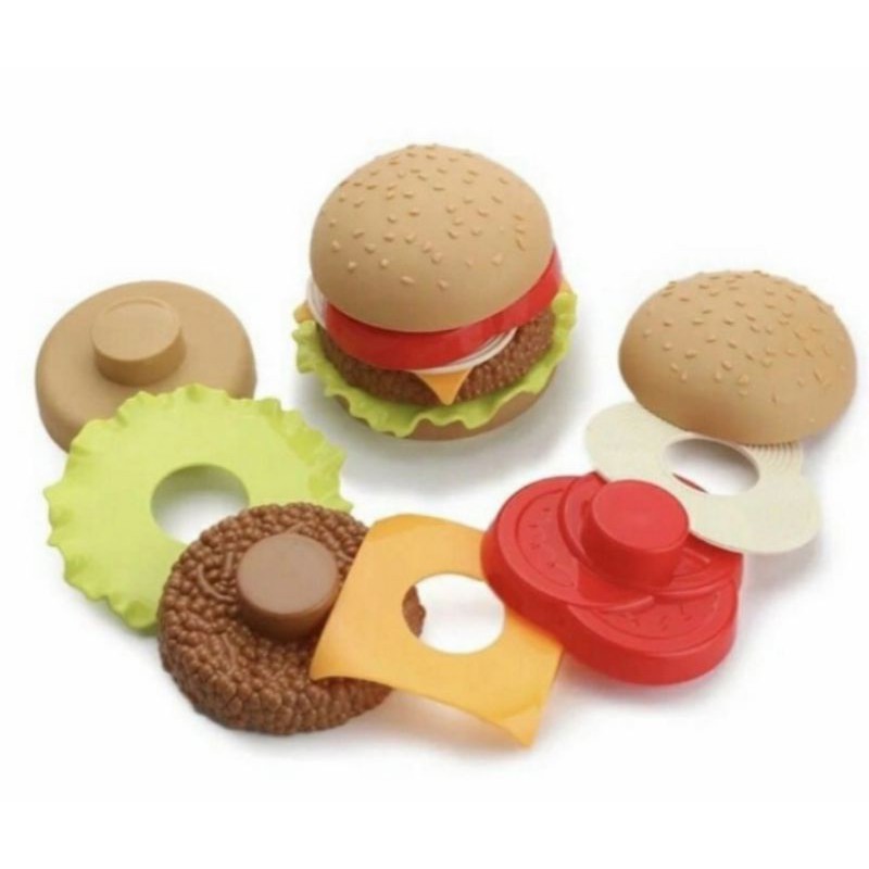 Jual MAINAN SUSUN BURGER HOT DOG LF 25 | Shopee Indonesia