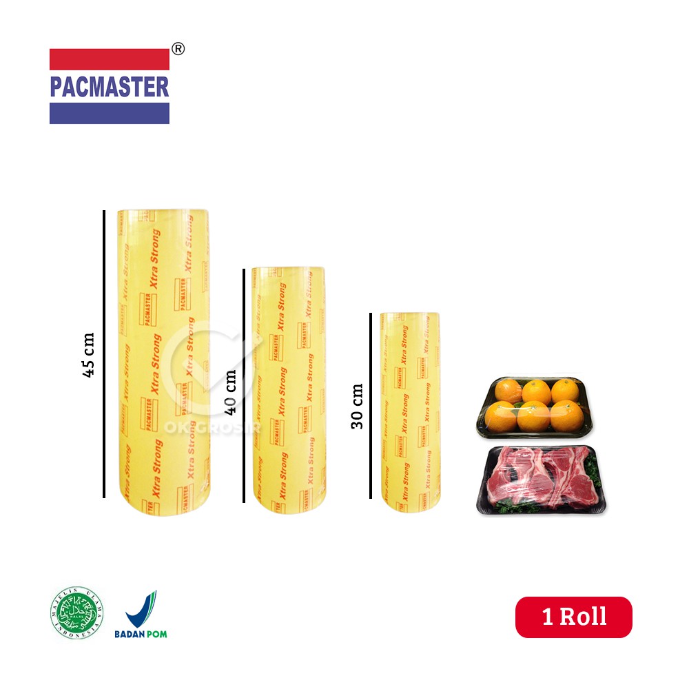 Jual Cling Wrap EXTRA STRONG / Plastik Wrapping PACMASTER / BEST FRESH ...