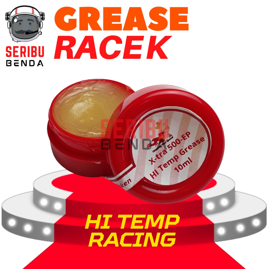 Jual Grease minyak gemuk oli pelumas bearing cvt hi temp Race-K 10 gram ...
