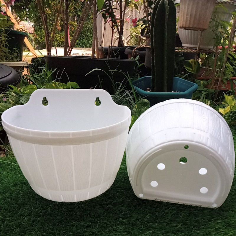 Jual Pot Tanaman Tempel Dinding Model seperti Gentong 25 MURAH | Shopee ...