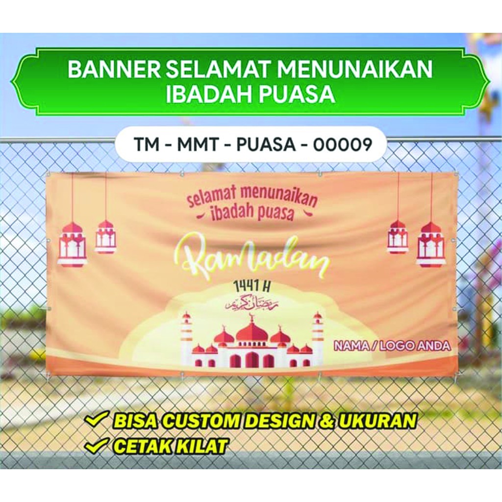Jual Cetak/Print Spanduk|Banner|MMT - Kantor-Mushola-Ramadhan | Shopee ...