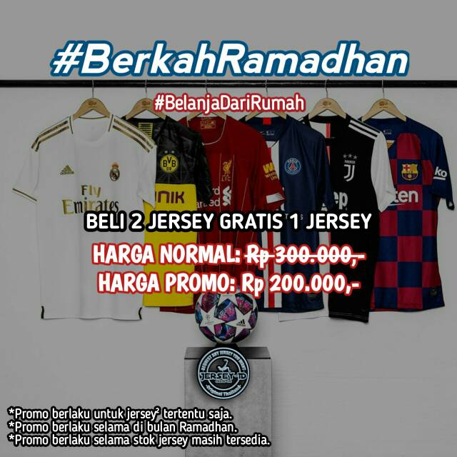 Jual Bisa COD [PROMO JERSEY GRADE ORI 2019/2020] PESANAN AHMAD FADLI ...