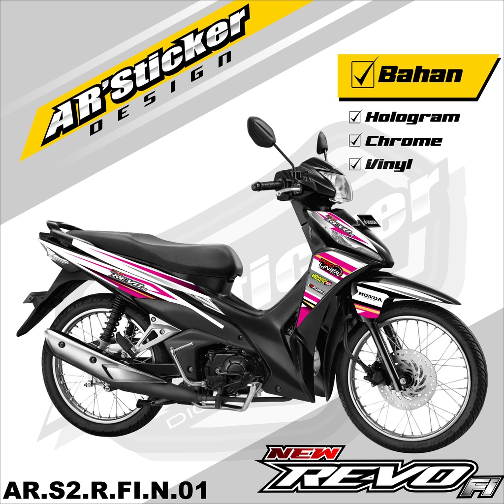 Jual Revo Sticker Striping Revo FI new - Stiker Motor REVO FIT INJEKSI ...