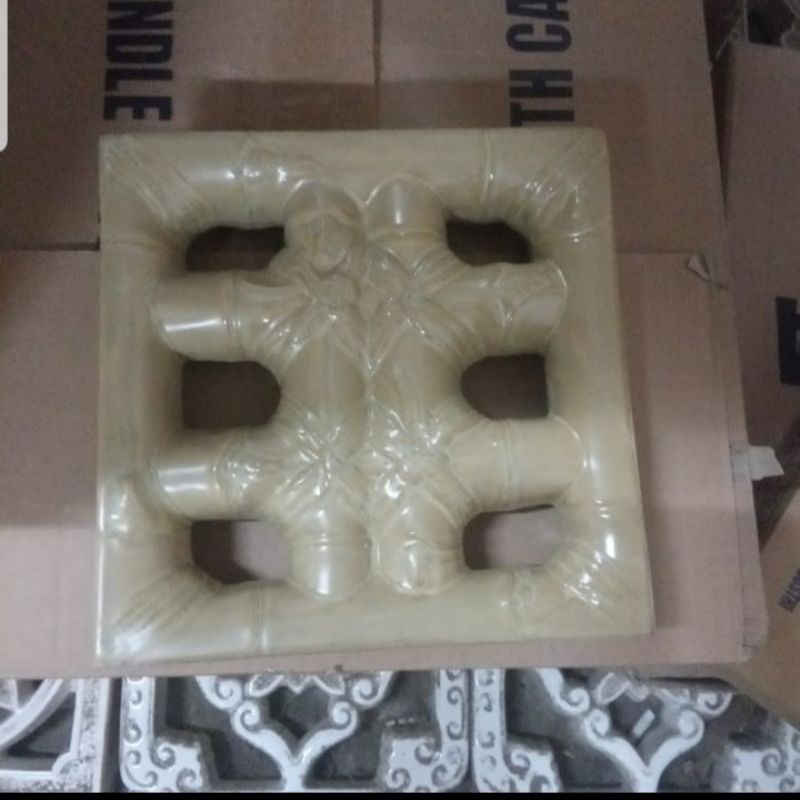 Jual roster lubang angin keramik bambu 20x20 | Shopee Indonesia