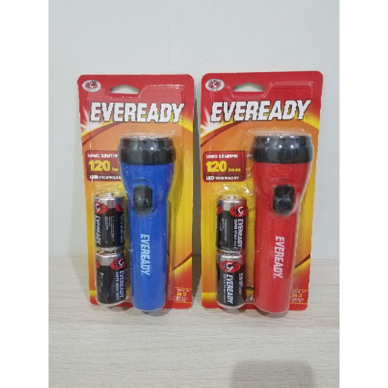 Jual Lampu Senter Besar LED Eveready LC1L2D Dengan Baterai | Shopee ...