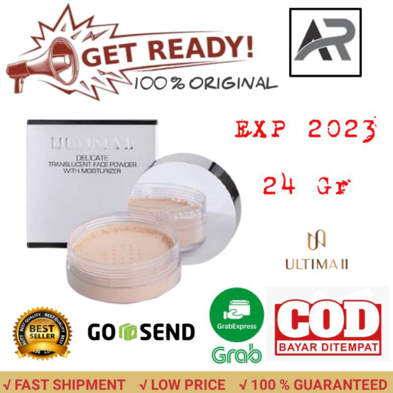 BEDAK ULTIMA II DELICATE TRANSLUCENT FACE POWDER WITH MOISTURIZER 24 GR ...