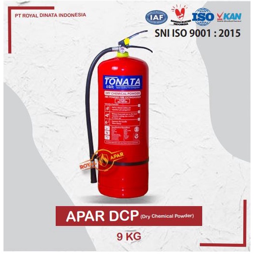 Jual APAR 9 KG Bubuk ABC Powder TONATA ( Set Komplit ) | Shopee Indonesia