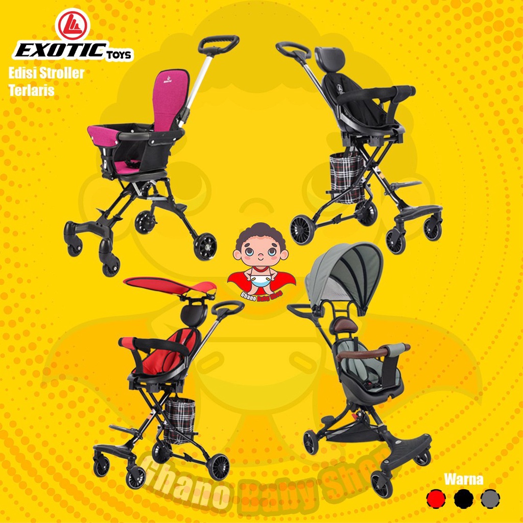 Jual MAGIC STROLLER EXOTIC LW 118 LW 116 LW 120 LW 121KANOPI bisa ...
