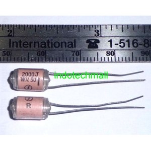 Jual Capacitor Polystyrene Noble 2n 2000pf kapasitor | Shopee Indonesia