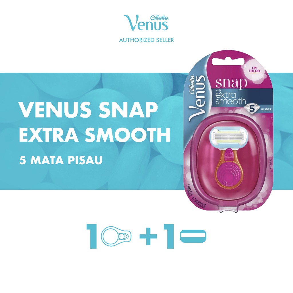 Jual Gillette Venus Alat Cukur Wanita Snap Extra Smooth Razor Isi Ulang ...