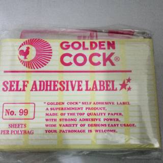 Jual LABEL KERTAS (NO 99, 103, 104, 105, 107, 108, 110, 112, 121, 123 ...