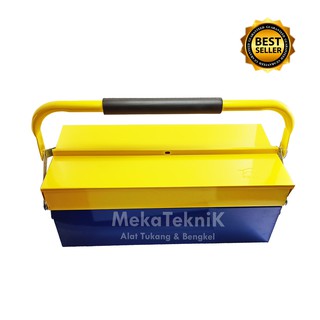 Jual TOOL BOX BESI 2 SUSUN RUSH / TOOLBOX BESI KALENG 2 TINGKAT / KOTAK ...