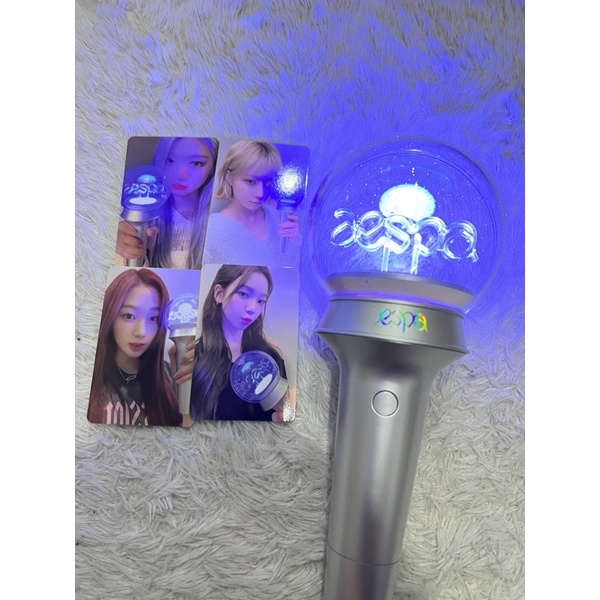 Jual READY pob aespa lightstick karina Giselle winter | Shopee Indonesia