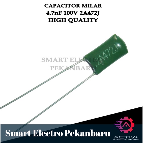 Jual ORIGINAL 4.7nF 100V KAPASITOR MILAR 472J 2A KAPASITOR KERAMIK 472 ...