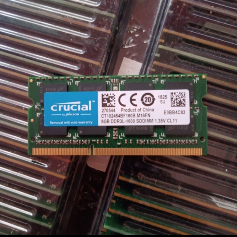 Jual RAM 8GB DDR3L PC3L 1.35 volt CRUCIAL | Shopee Indonesia