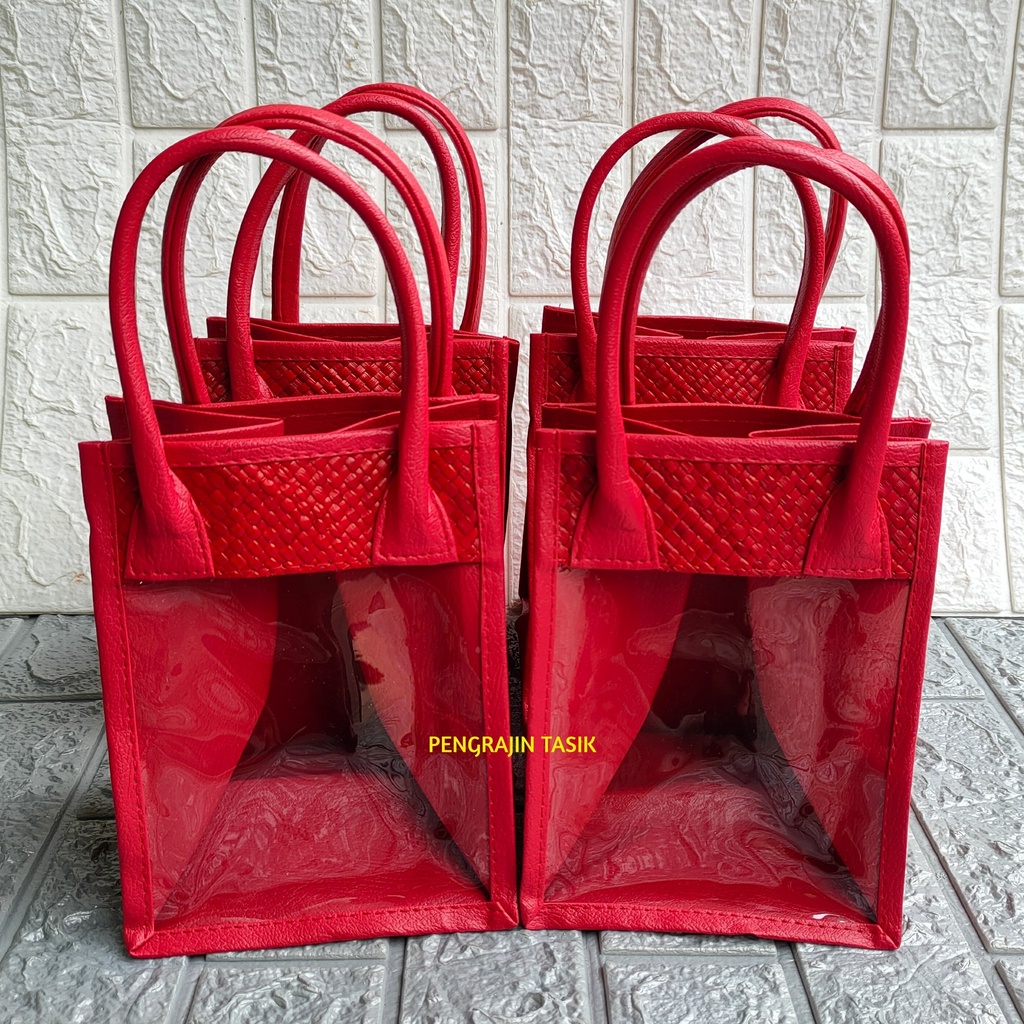 Jual Tas Parcel Anyaman Pandan Isi 3 Toples Keranjang Hampers Mika ...